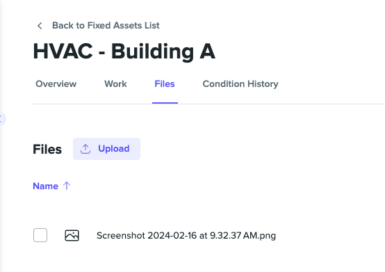 Fixed Assets: Overview and Maintenance, Work, Files, and Condition History – HappyCo