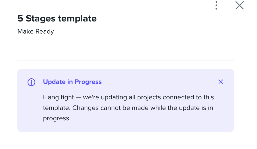 New Project Board Template Experience – HappyCo