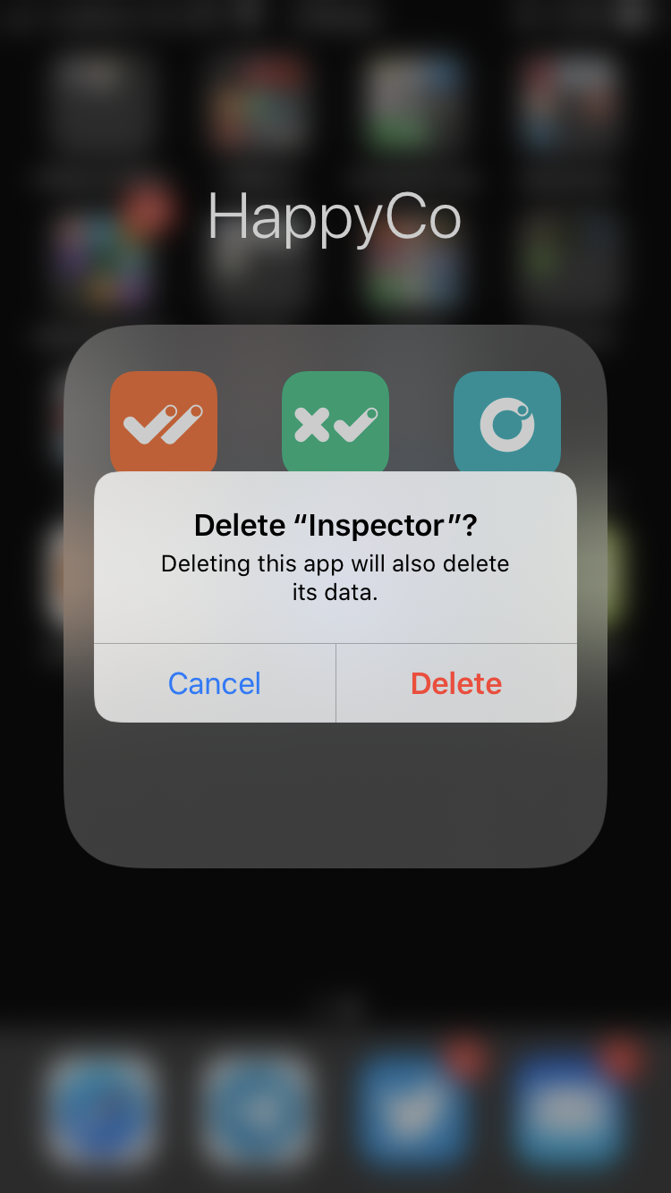 Reinstalling Inspections App – HappyCo