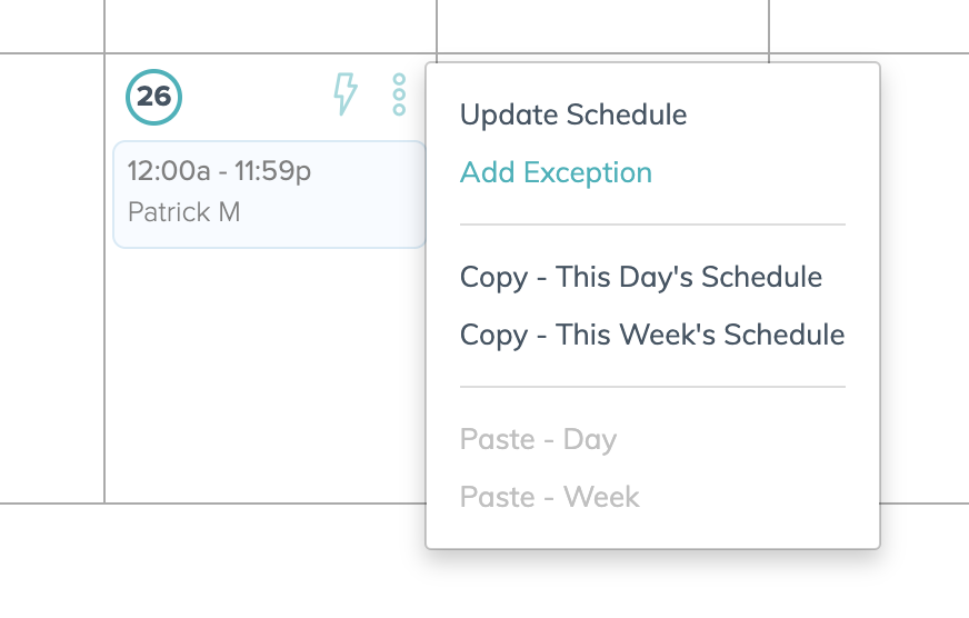Adding an Exception to the On-Call Schedule – HappyCo